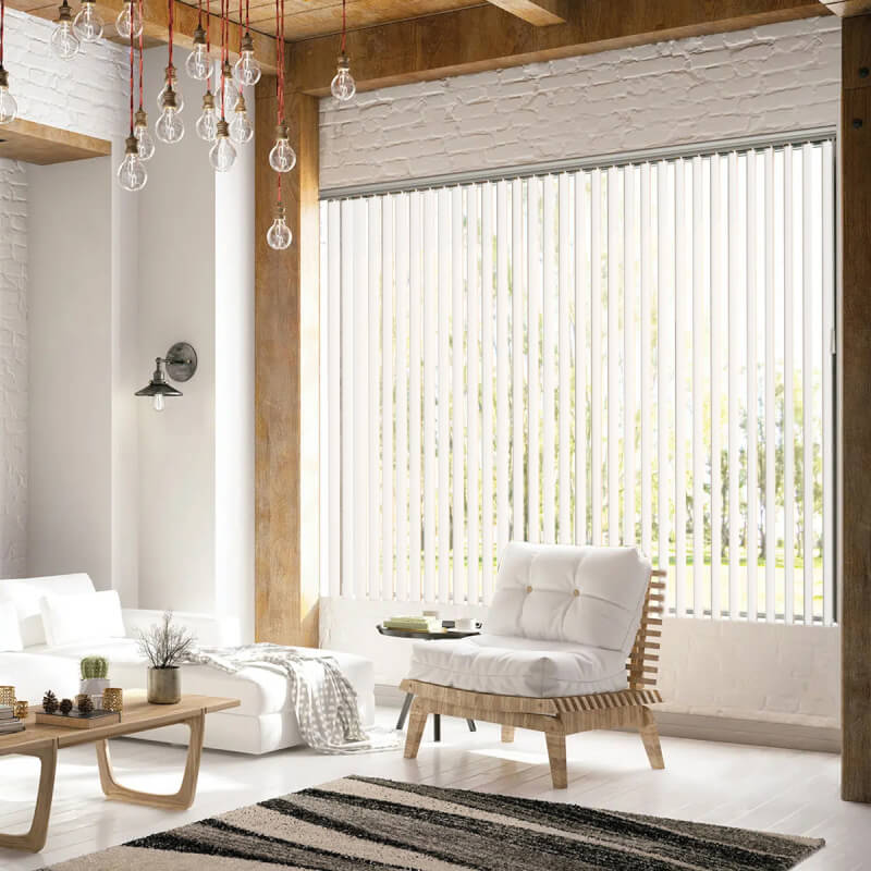Faux Wood Vertical Blind