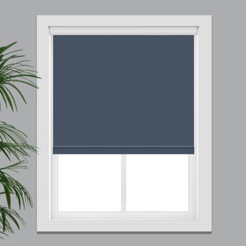 Deluxe Blackout Vinyl Roller Shades | Blindster