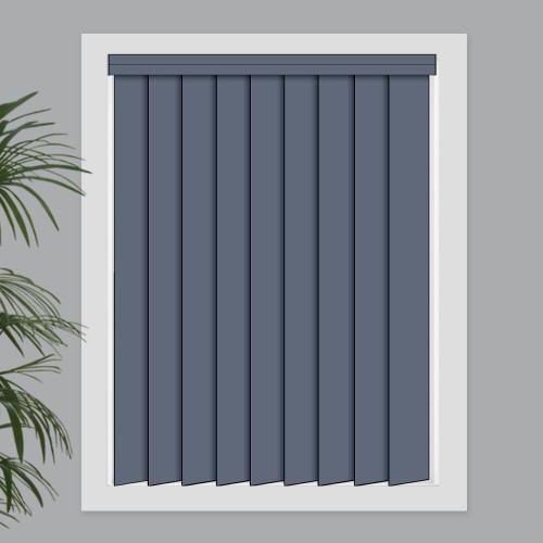 Faux Wood Vertical Blind