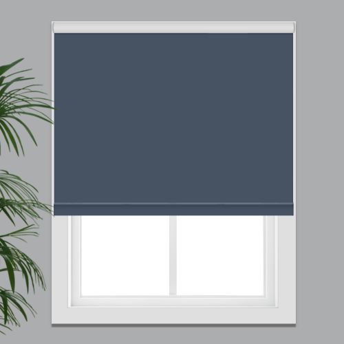 Deluxe Blackout Vinyl Roller Shades | Blindster