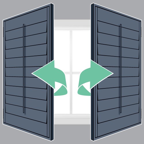 Premium Faux Wood Plantation Shutters | Interior Shutters | Blindster